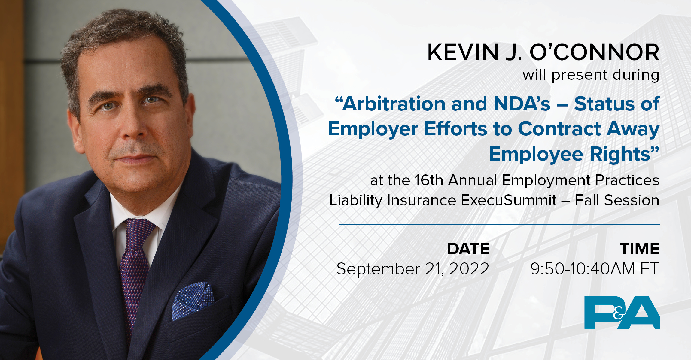 EPLI ExecuSummit | Peckar & Abramson, P.C.