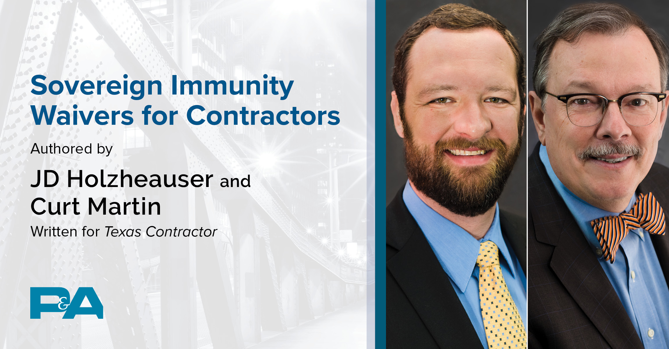Sovereign Immunity Waivers for Contractors | P&A