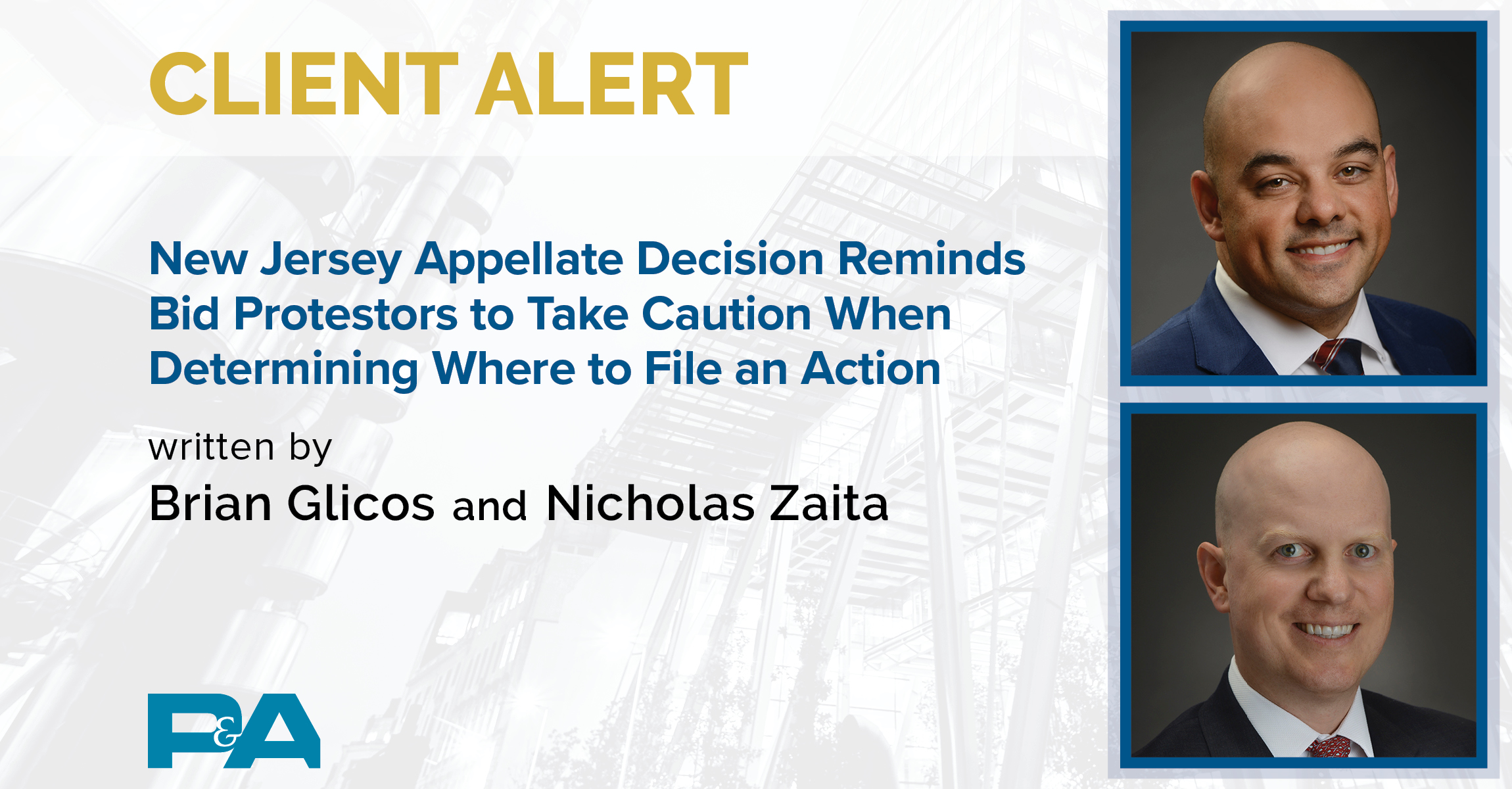 Bid Protestors Take Caution | Peckar & Abramson, P.C.