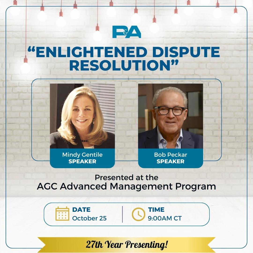 AMP: Enlightened Dispute Resolution | P&A