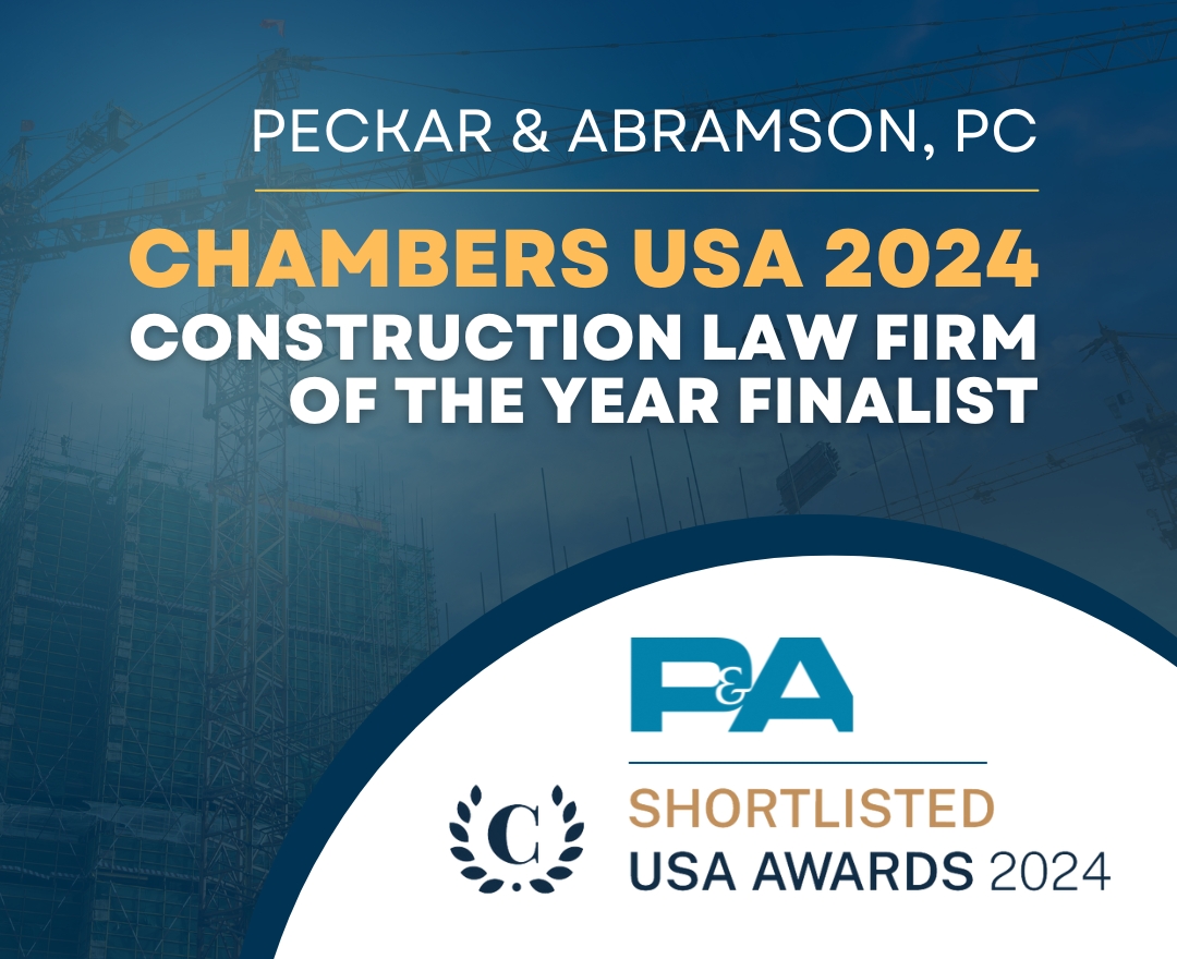 Chambers USA Shortlists P&A for Construction Law Firm of the Year Award