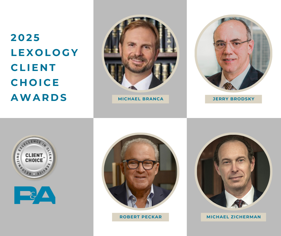 2025 Lexology Client Choice Awards | P&A