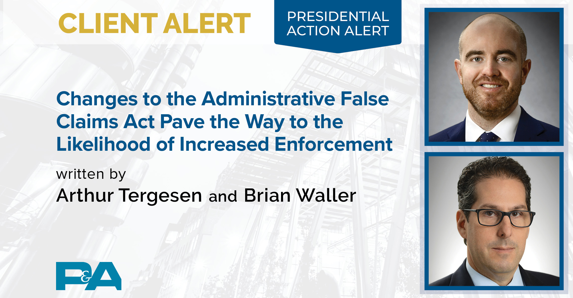 Changes to the Administrative False Claims Act | P&A